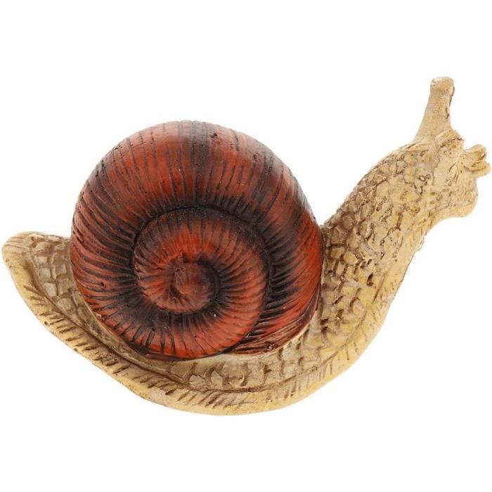 Statue d'animal réaliste en forme d'escargot - Décoration pour la ...