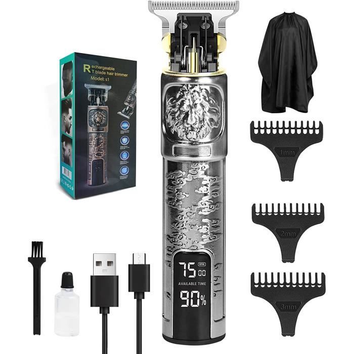 Tondeuse Cheveux Hommes, Kit Electriques Tondeuse Precision, Tondeuse Barbe Professionnel ...