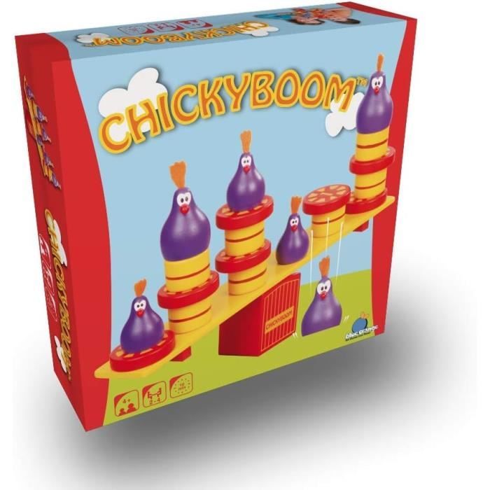 Jeu de Poussin Chickyboom - Blue Orange - Jeu de société - Multicolore ...