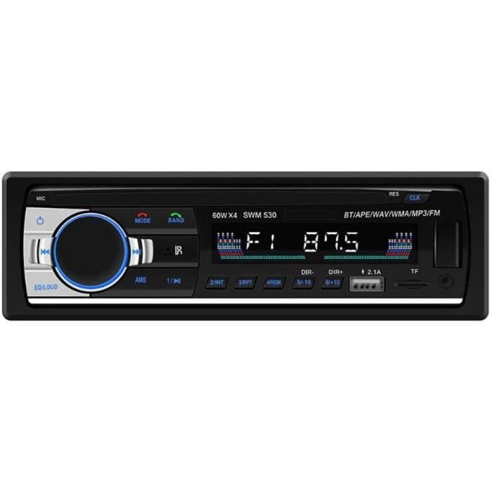 Autoradio 1 Din 530 Autoradio De Voiture Lecteur Mp3 Autoradio ...