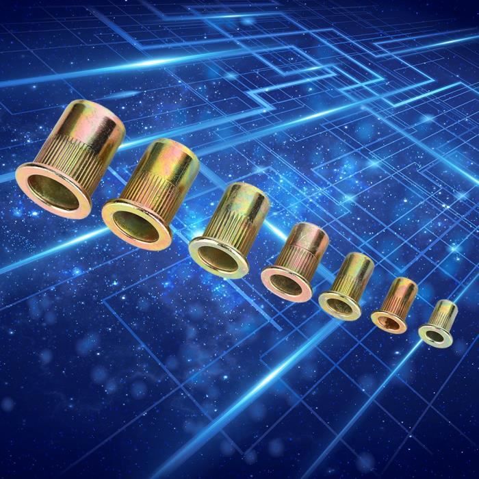 EJ.life Fixation de quincaillerie 165PCs Rivet Nuts Set Hardware ...