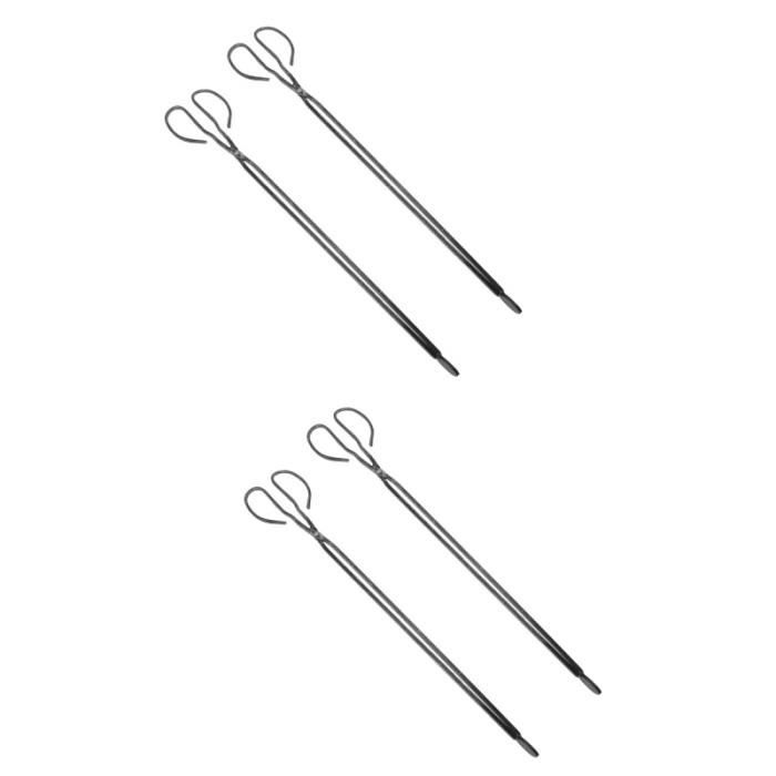 4 PCS Pinces de cheminée étendues Pinique de pique-nique extérieur ...