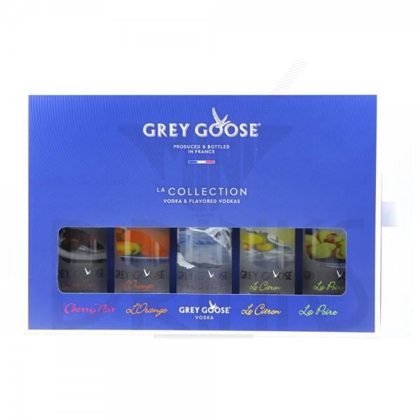 Grey Goose La Collection 5 x 5cl - La cave Cdiscount