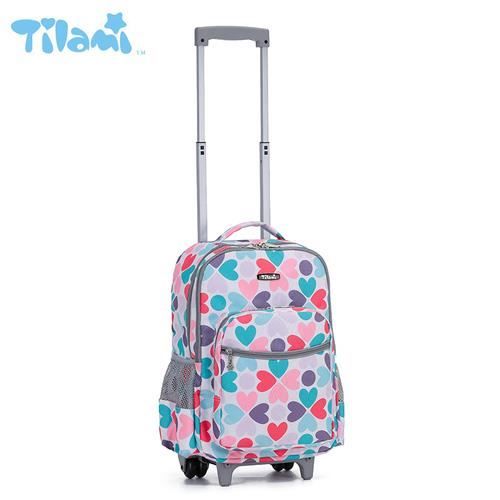 Scolaire Trolley Bag Fille Garcon Sac à Dos avec roulettes Cartable ...