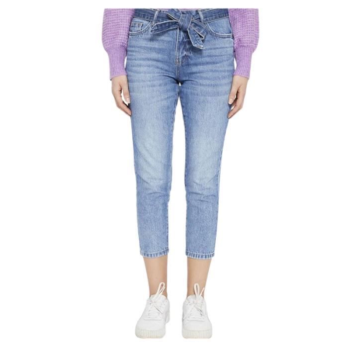 JEAN FE TONNI BOYFRIEND Bleu - Cdiscount Prêt-à-Porter