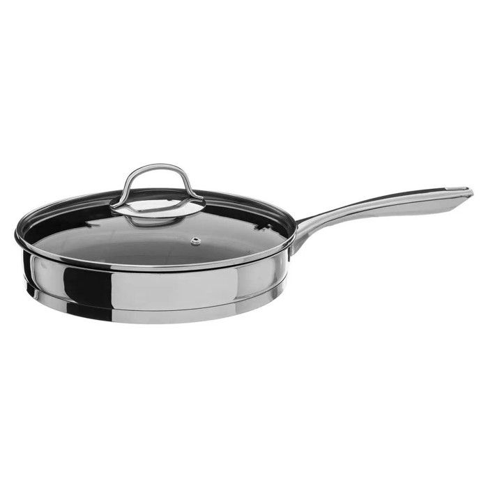 Sauteuse en Inox "Résilience" 28cm Gris - Cdiscount Maison