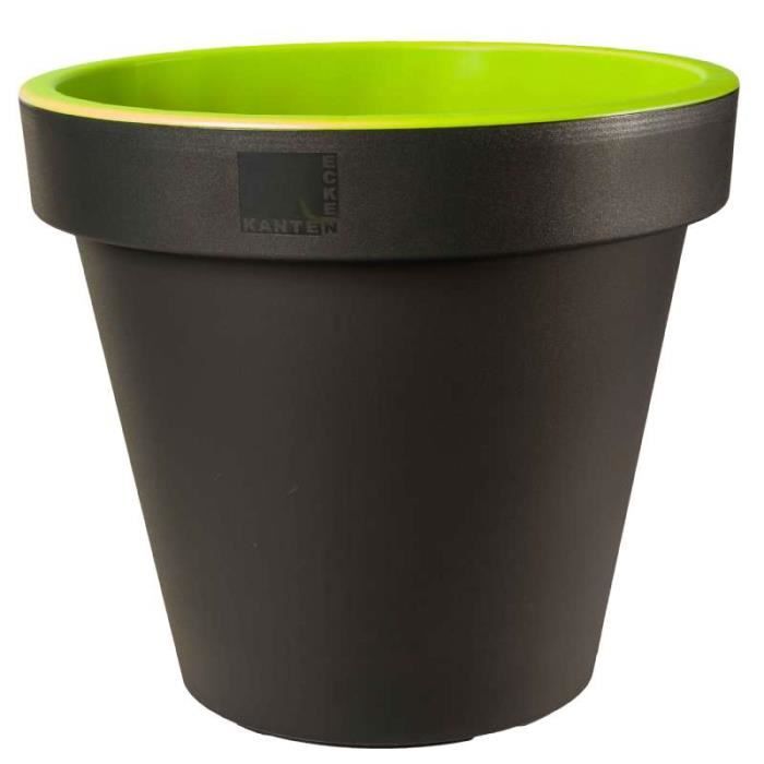 Pot de fleurs Vert Anis Ø40 cm - Cdiscount Jardin