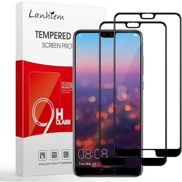 [2 Pièces] Verre Trempé Huawei P20 Pro, [Couverture Complète] Ultra ...