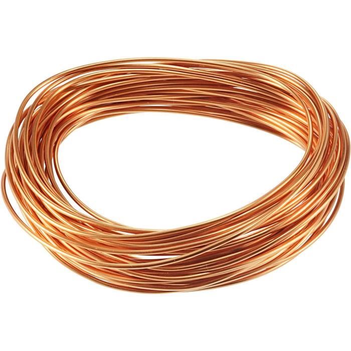 1.2Mm Dia Fil Magnétique Émaillé Fil Cuivre Bobine Enroulement 32.8Ft ...