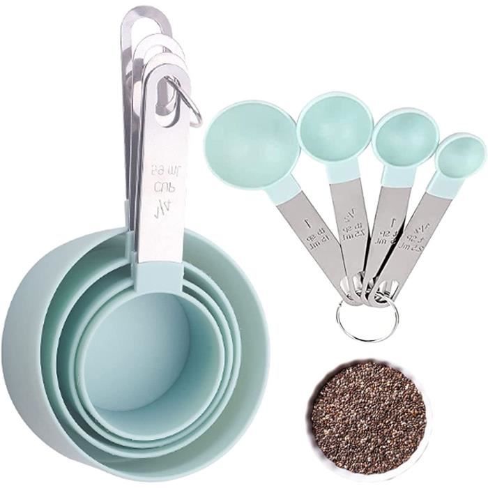 Measuring Spoons Set 8 pièces Kitcheaking Cooking Tools Set Baking ...