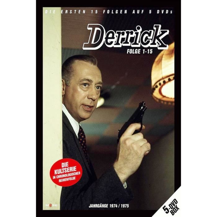 DERRICK COLLECTOR'S BOX VOL.1 (5 DVD-EP.1-15) - Cdiscount DVD