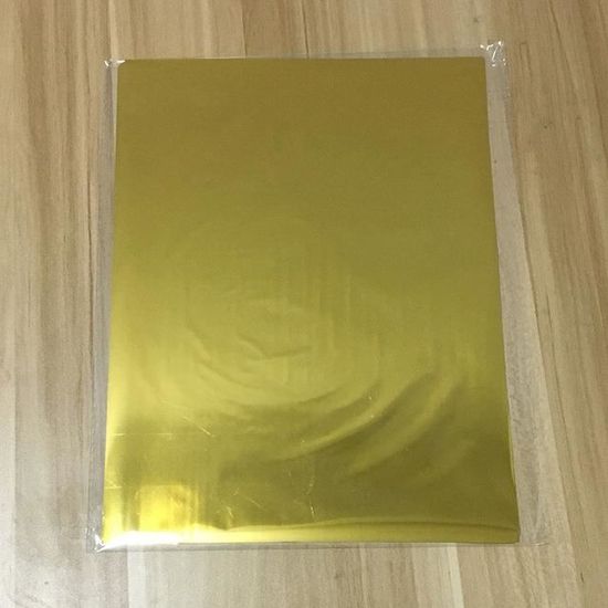 Papier à plier - Gold - Estampage à chaud - 50 feuilles - 295x195mm ...