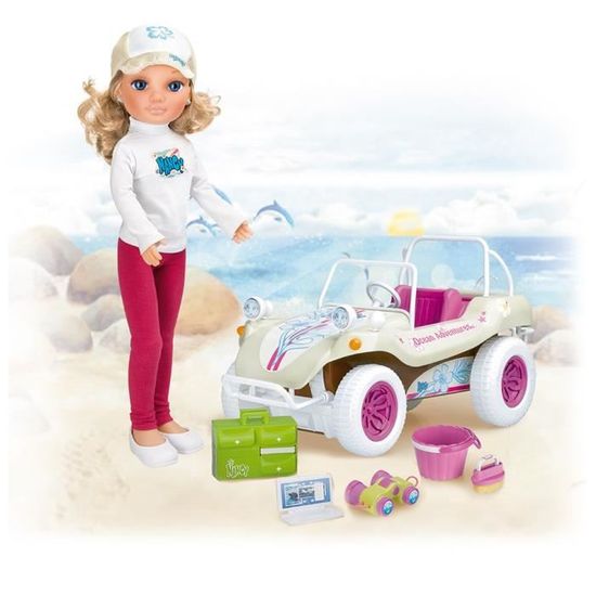 NANCY Poupée 43 Cm Nancy l'Aventurière Avec Buggy - Cdiscount Jeux - Jouets