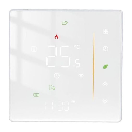 LAN Thermostat Programmable Thermostat Intelligent Wifi Programmable Pour Tuya Pour Chaudière ...