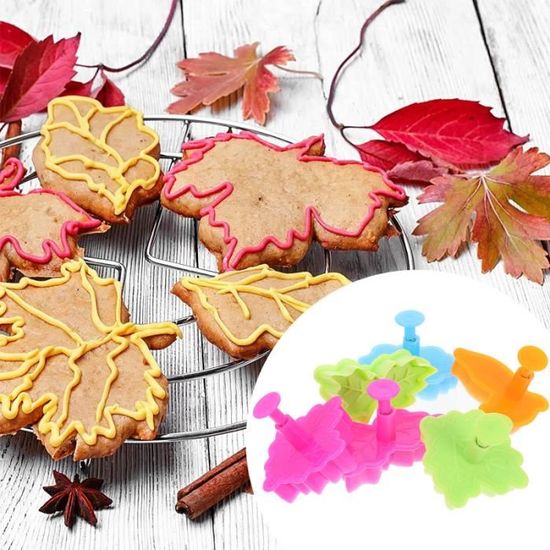 8pcs moules de cookie dessin animé biscuits moule en pression en moule ...
