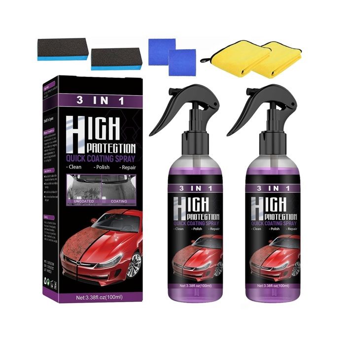 Anti Rayure Spray, Spray Anti Rayure Verre Liquide 3 En 1pour Voiture ...