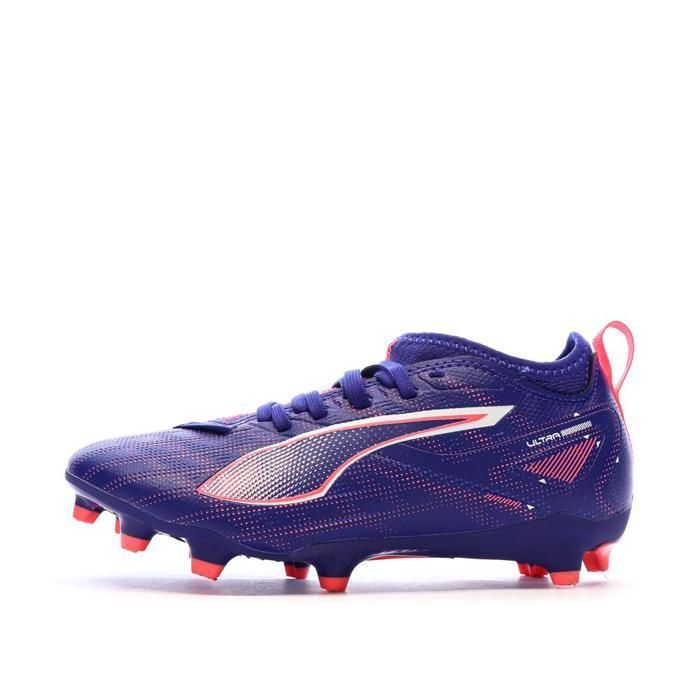 Chaussures de Foot Violet Junior Puma Ultra 5 Match FG/AG - Cdiscount Sport
