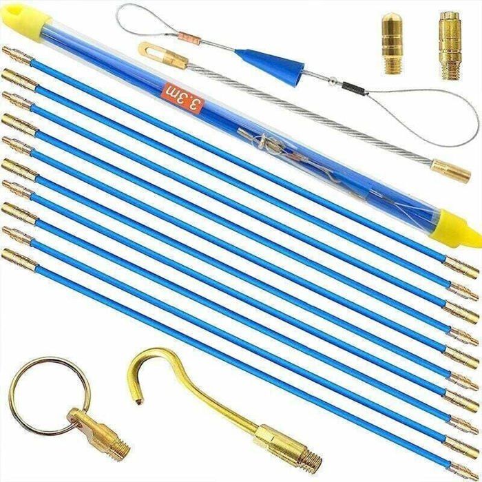 Kit Tire Fil Électrique, 33cm x 10 Pièces, Baguettes Fibre de Verre ...