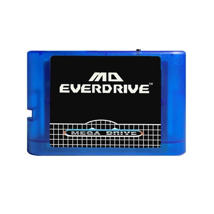 Blue - Cartouche de jeu pour console SEGA Megadrive EDMD, 1000 en 1 ...