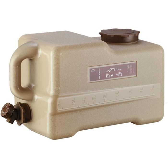 Bidon d'eau 19l,Jerrican Alimentaire avec Robinet,Portable Bidon d'eau ...