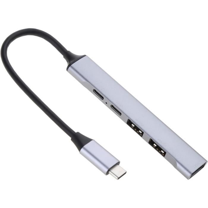 Hub Usb C De Type C Multi-Ports Usb (1 Usb 3.0 + 2 Usb 2.0 1 Usb C) Hub ...