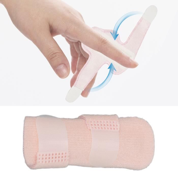 Attelle de doigt durable réduisant la douleur absorbant l'humidité ...