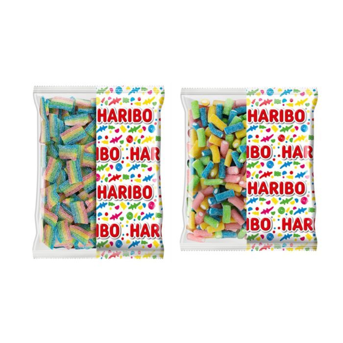 Haribo mix : Haribo Miami Pik (1x1 kg) - Rainbow Pik (1x1kg ...