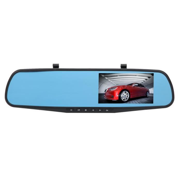 Hililand Caméra de bord auto DVR de Voiture 4.3po Enregistreur de ...