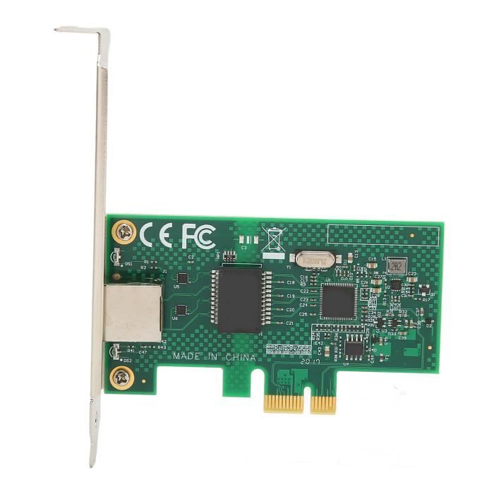 HURRISE carte d'interface réseau PCIE X1 Carte réseau PCIE NIC 1000 ...