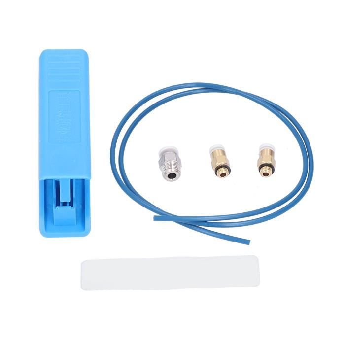 HURRISE Tube bleu PTFE Kit de tubes PTFE 1 m Résistance thermique à ...