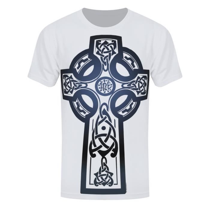 T-Shirt Homme - GRINDSTORE - Unorthodox Celtic Cross sublimation ...