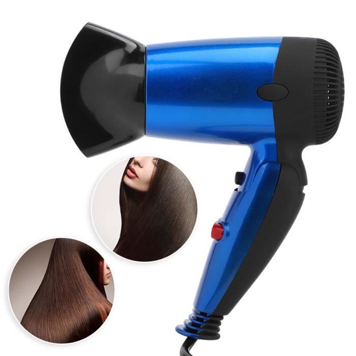 Pwshymi sèche-cheveux à trois vitesses Mini sèche-cheveux pliable ...