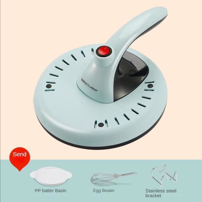 Gaufrier,Crêpière électrique antiarina avec batteur à œufs,machine à ...