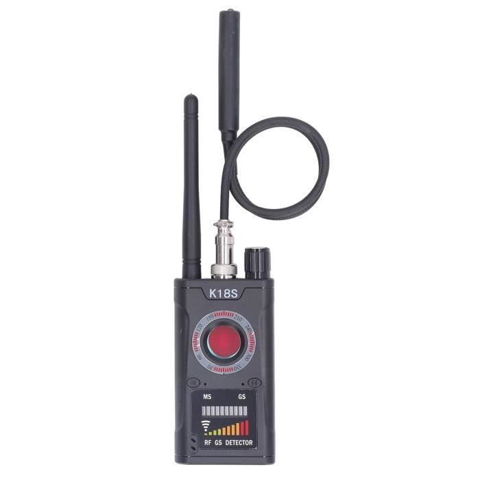 Détecteur De Caméra Cachée K18S 1Mhz8000Mhz Bug Scanner De Signal Sans Fil Détecteur De ...