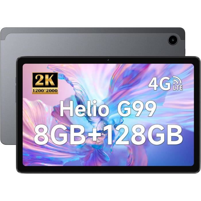 Tablette Tactile 8Go Ram 128Go Rom, Tablette Mediatek G99 Octa-Core 2 ...