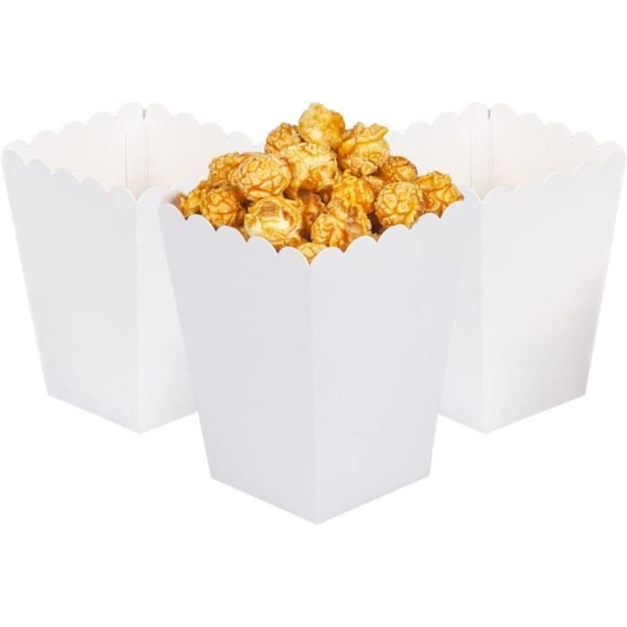 12 Pièces Boîtes À Pop-Corn, Popcorn Carton,Carton Pop Corn Conteneur ...