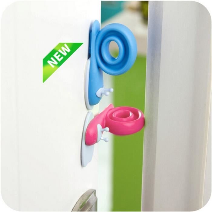 CALE-PORTE,1pc random color--Bouchon de porte en Silicone en forme ...