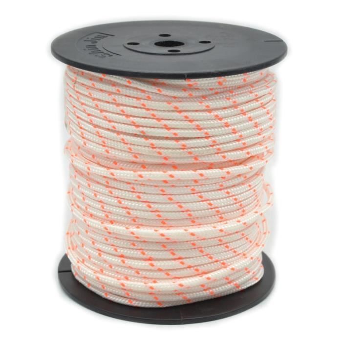 SCIE - LAME DE SCIE,--Corde de démarreur en Nylon 50m 3mm, cordon de ...