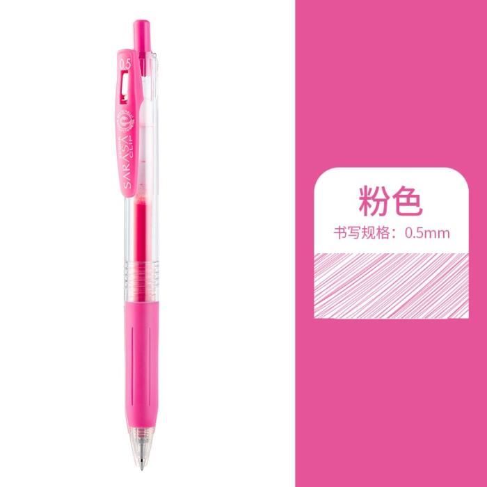 Stylo de couleur Graffiti,pink--Stylo à Gel rétractable, 0.5mm, 1 pièce ...