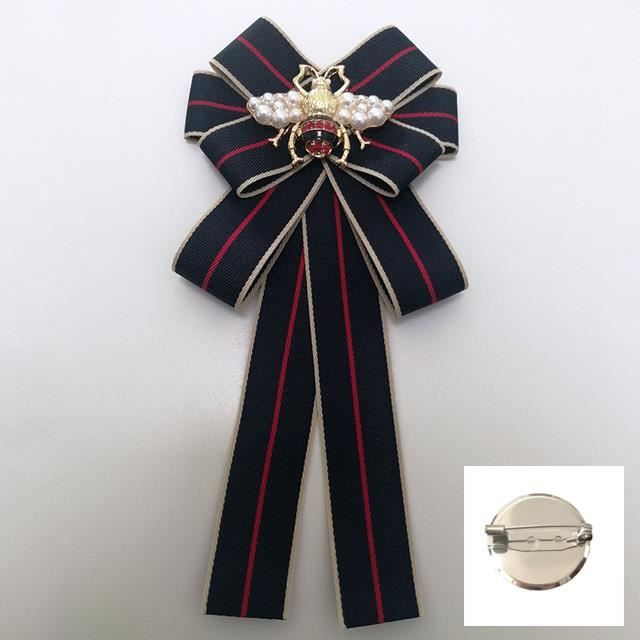 BROCHE,blue Bow--Grandes broches de nœud papillon pour filles et femmes ...