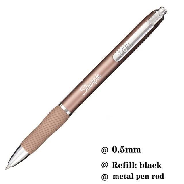 STYLO,0.5mm Gold--Stylo à Gel à pression Sharpie américain 0.5mm, stylo ...