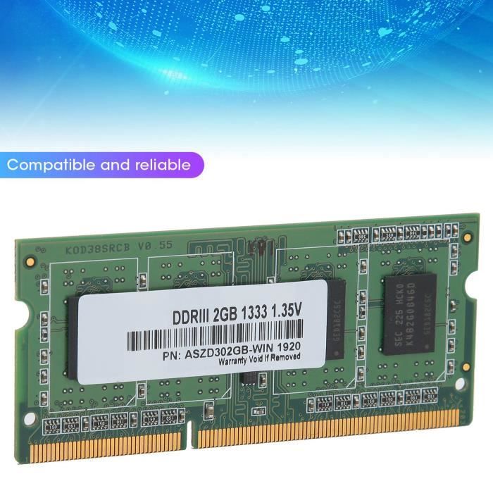 Mémoire RAM de l'ordinateur portable ASint RAM Mémoire d'Ordinateur ...