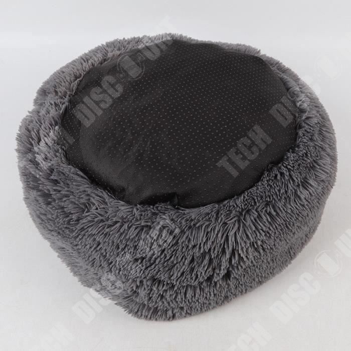 Coussin Rond - TD® - Panier Chien Chat - Hiver Chaud - Peluche - 60cm ...