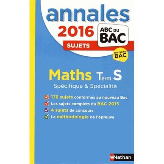 Mathématiques Tle S spécifique et spécialité - Cdiscount Librairie