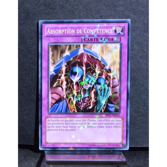 Carte YU-GI-OH BP01-FR053-ST Absorption De Compétence (Skill Drain ...