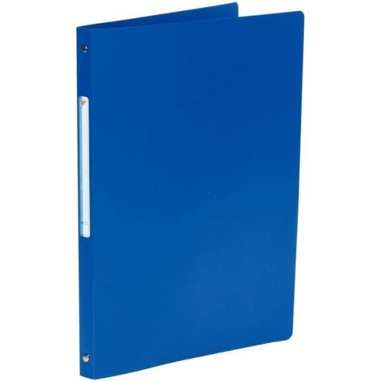 Balacron Classeur À 4 Anneaux Bleu Marine Format A4[O561] - Cdiscount ...