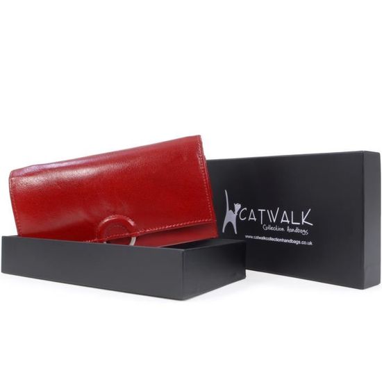 Catwalk Odette Purse Green - RFID - Femme - RFID - Porte-monnaie ...