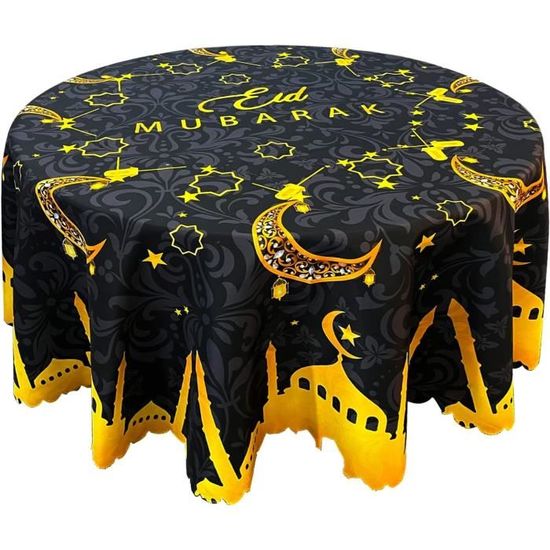 Nappe Ronde Rectangulaire Lavable Pour Fête Musulmane Et Fête Du ...