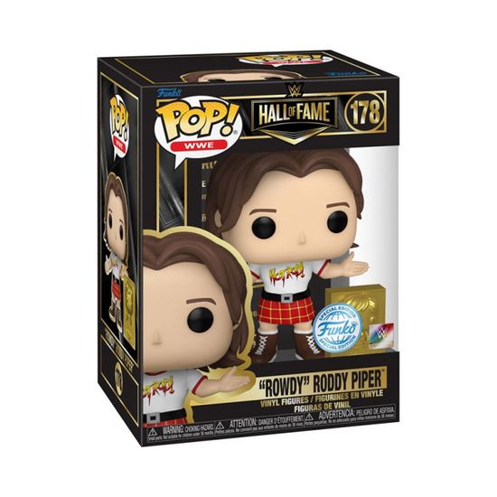 Figurine Funko Pop and Buddy WWE Hall of Fame Rowdy Roddy Piper ...