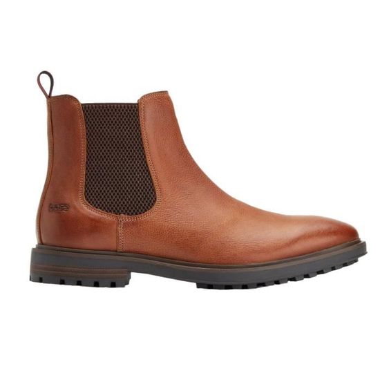 Base London - Bottines Chelsea Marron clair - Cdiscount Chaussures